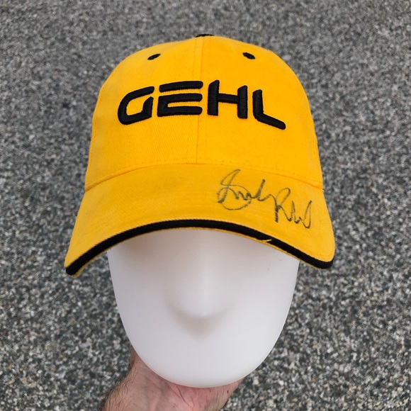 Accessories | Indy 50 Driver Graham Rahal Autographed Gehl Gold Hat ...